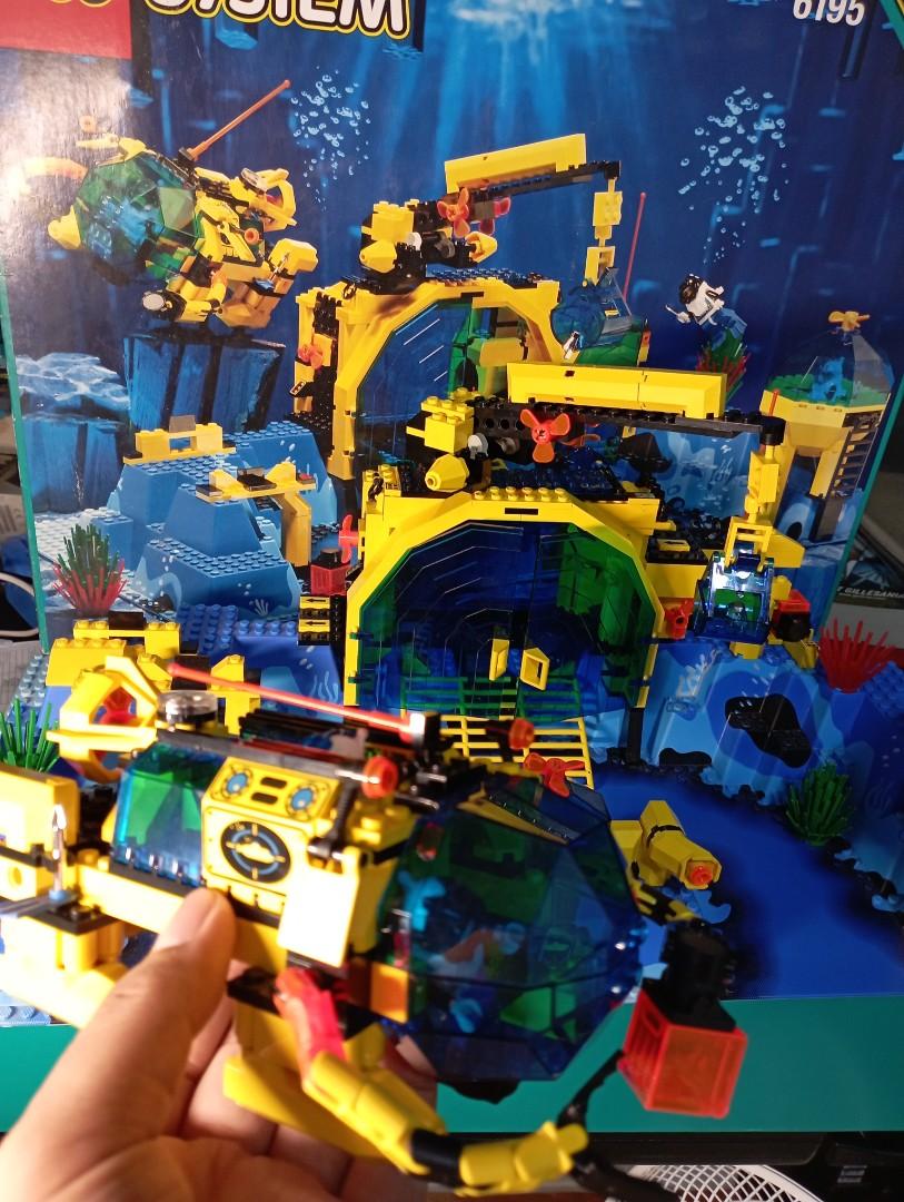 RARE 1995 Lego Neptune Discovery Lab (6195), Hobbies & Toys, Toys ...