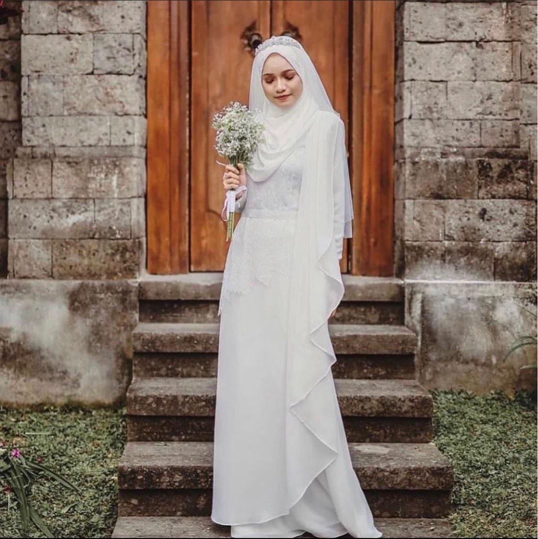 (Rent) Minimalace Fiona Dress Akad Series, Women's Fashion, Muslimah ...