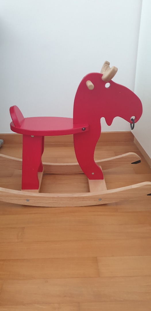 Rocking moose, Babies & Kids, Baby Nursery & Kids Furniture, Other Kids ...