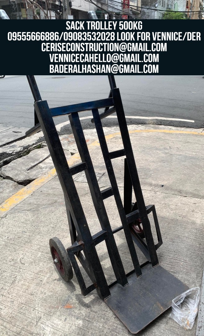 Sack trolley, Commercial & Industrial, Construction Tools & Equipment ...