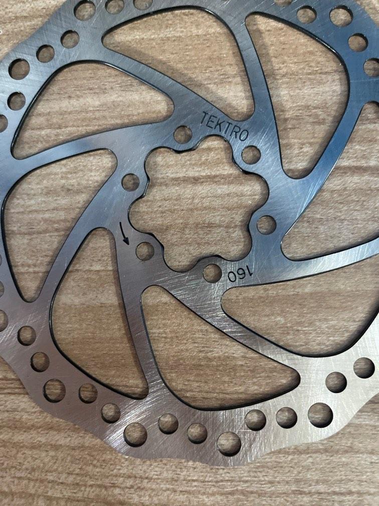 *SALE* Tektro 160mm 6 bolt rotor, Sports Equipment, Bicycles & Parts ...