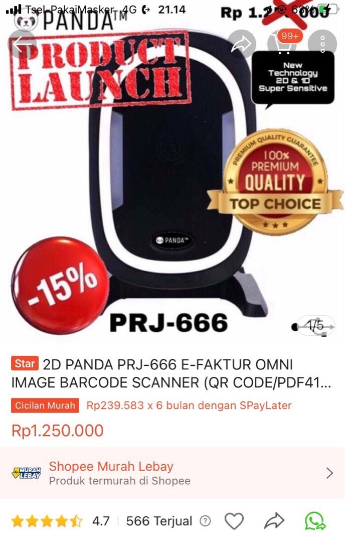 Scanner barcode panda, Barang Yang Dicari di Carousell