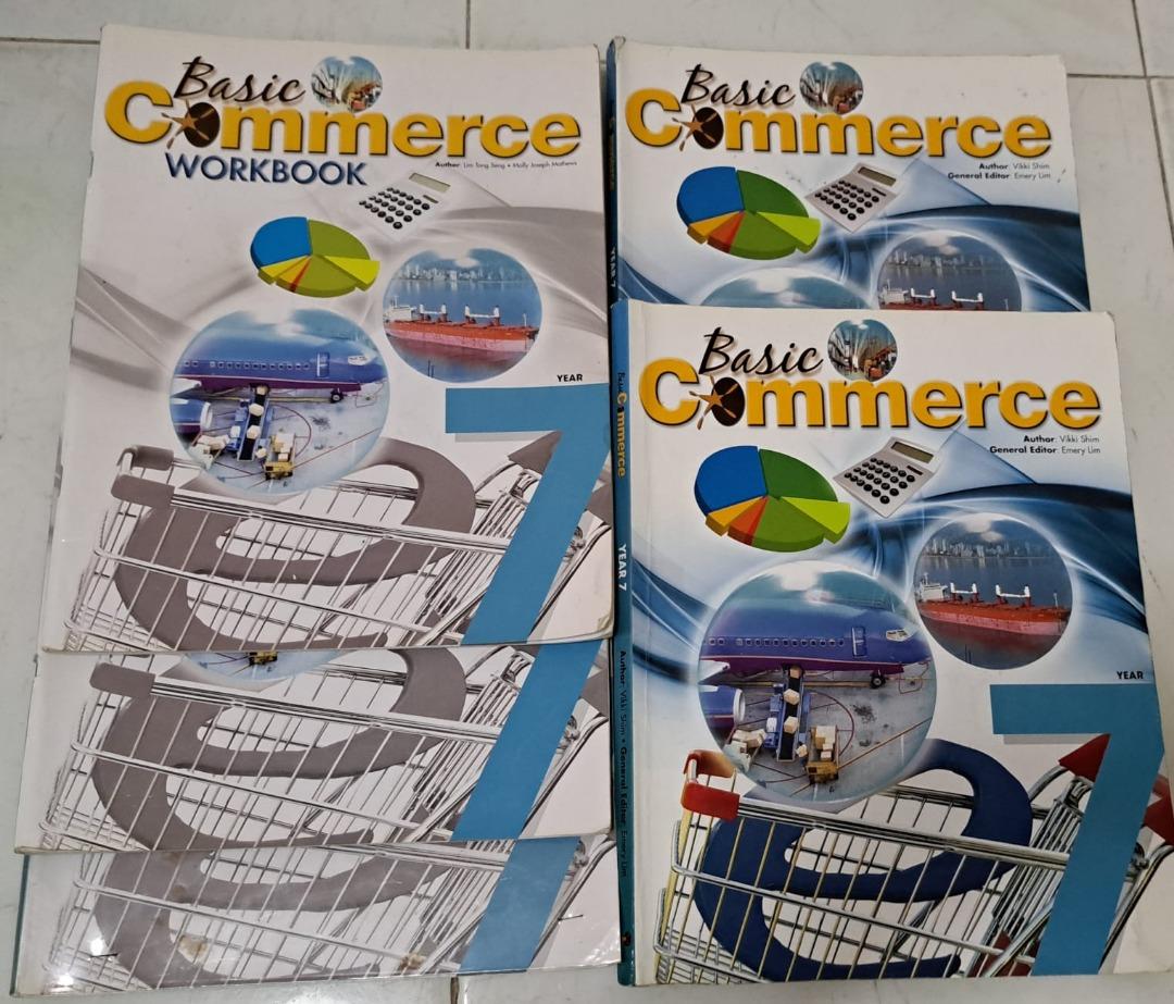 Secondary 1 Commerce TextBook & WorkBook, Hobbies & Toys, Books ...