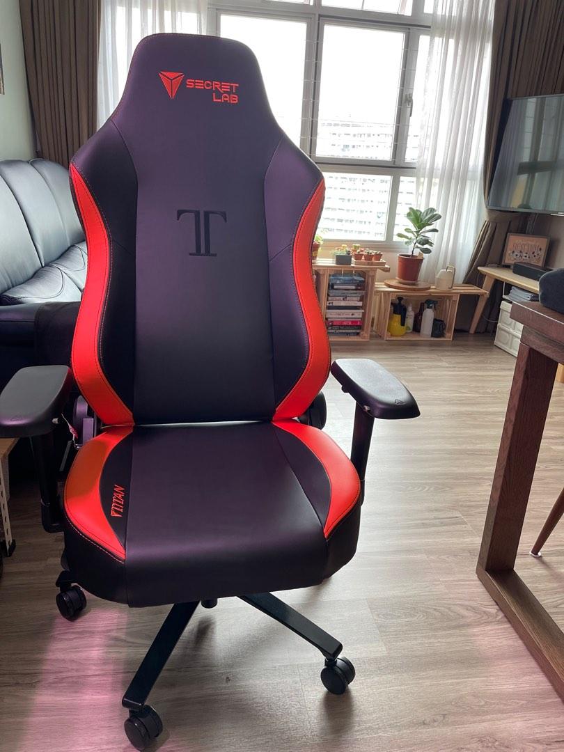 Secret Lab Gaming Chair - Titan, Furniture & Home Living, Furniture ...