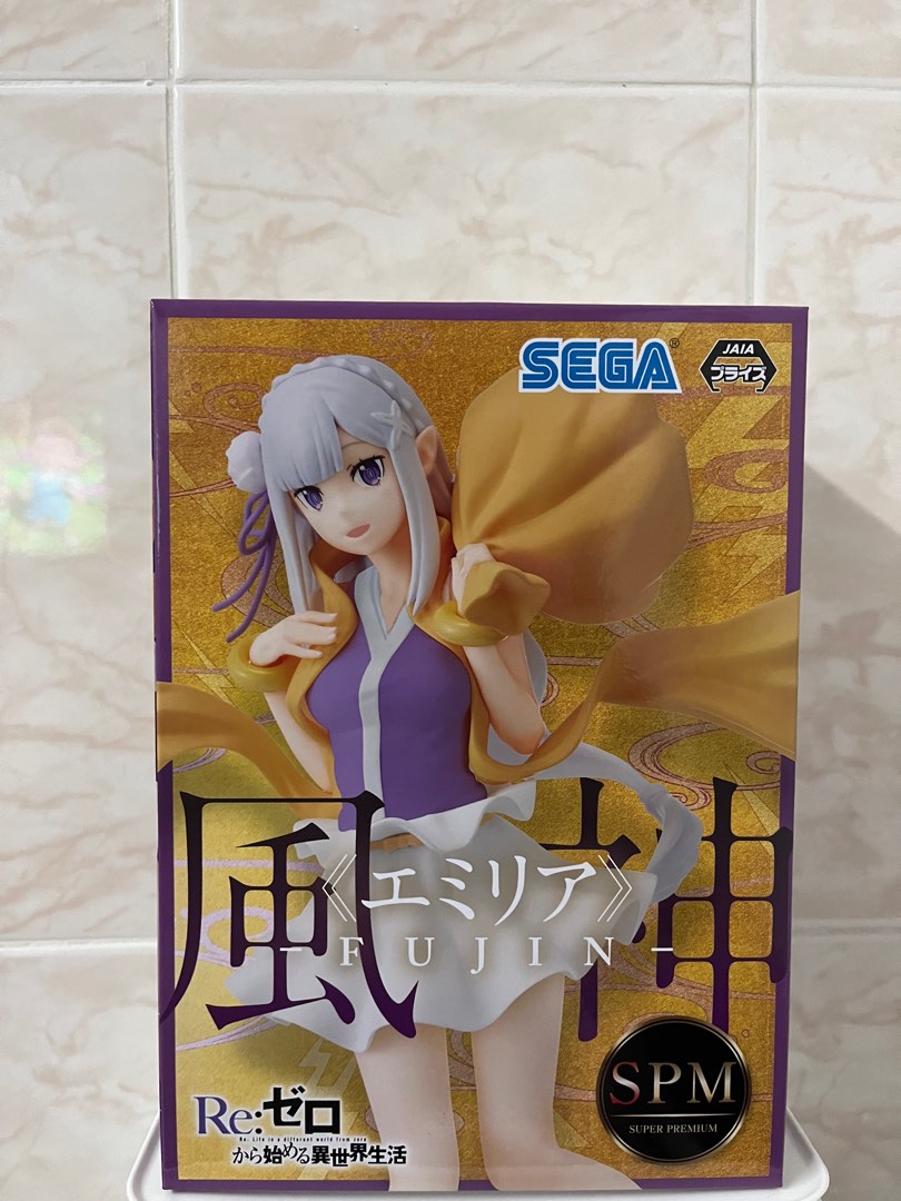 [日版最新]sega spm re0 愛蜜莉雅 風神ver., 興趣及遊戲, 玩具 & 遊戲類 - Carousell