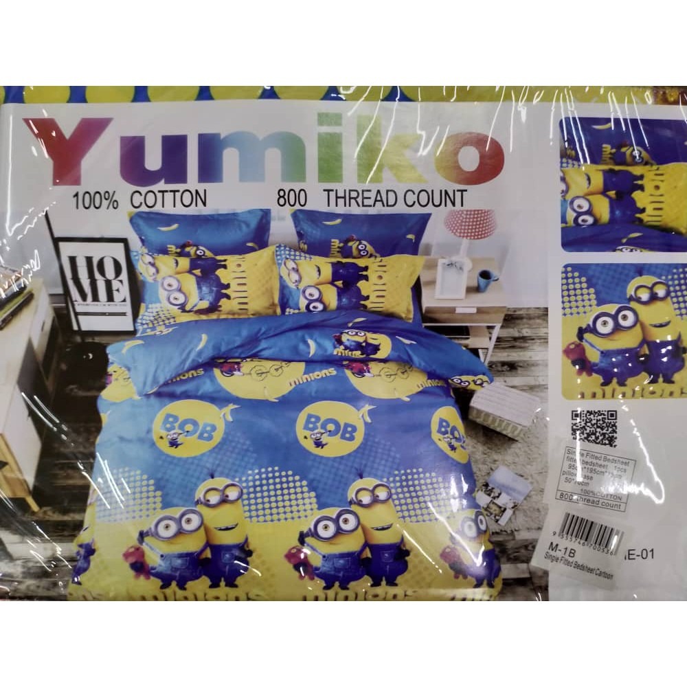 SET CADAR YUMIKO SINGLE, Furniture & Home Living, Bedding & Towels on ...