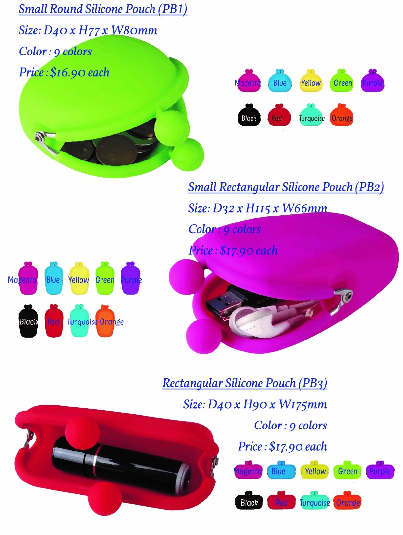 Silicone Pouch, Luxury, Bags & Wallets on Carousell