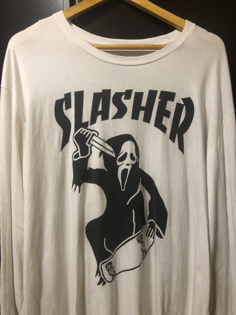 Slasher Horror long sleeves, Men's Fashion, Tops & Sets, Tshirts & Polo ...