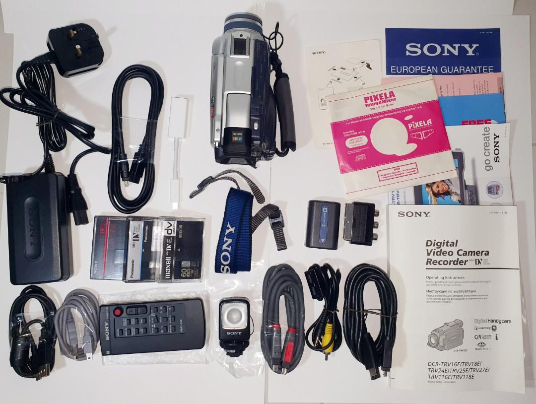 SONY DCR-TRV18E, Photography, Video Cameras on Carousell