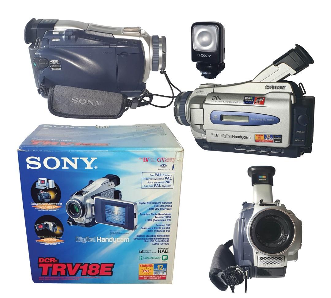 SONY DCR-TRV18E, Photography, Video Cameras on Carousell