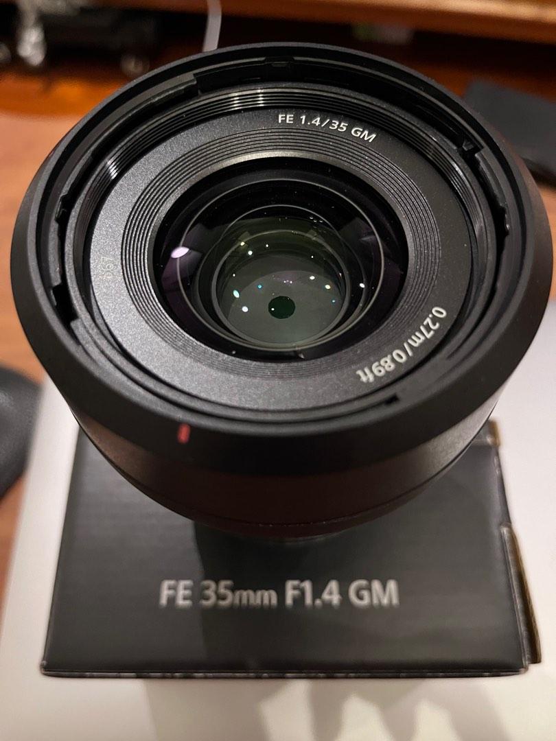 Sony FE 35mm F1.4 GM 35.4 35 1.5 35.4gm, 攝影器材, 鏡頭及裝備 - Carousell
