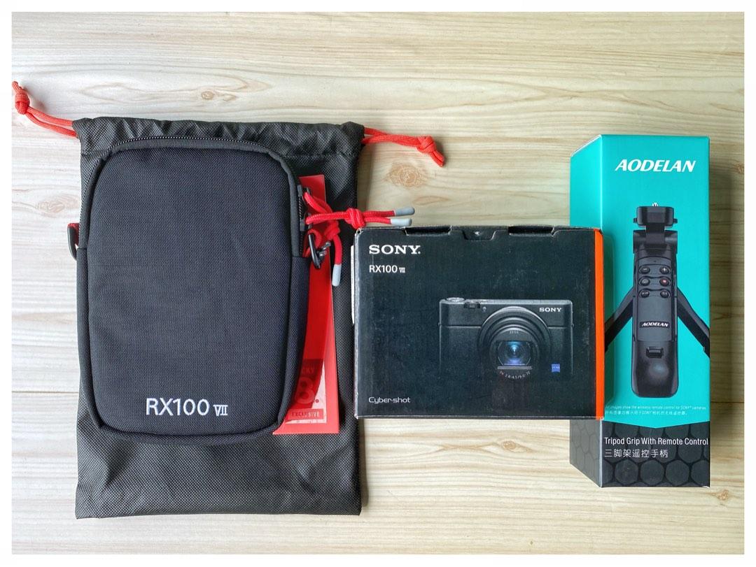 Sony RX100 Mark VII with accessories., Photography, Cameras on Carousell