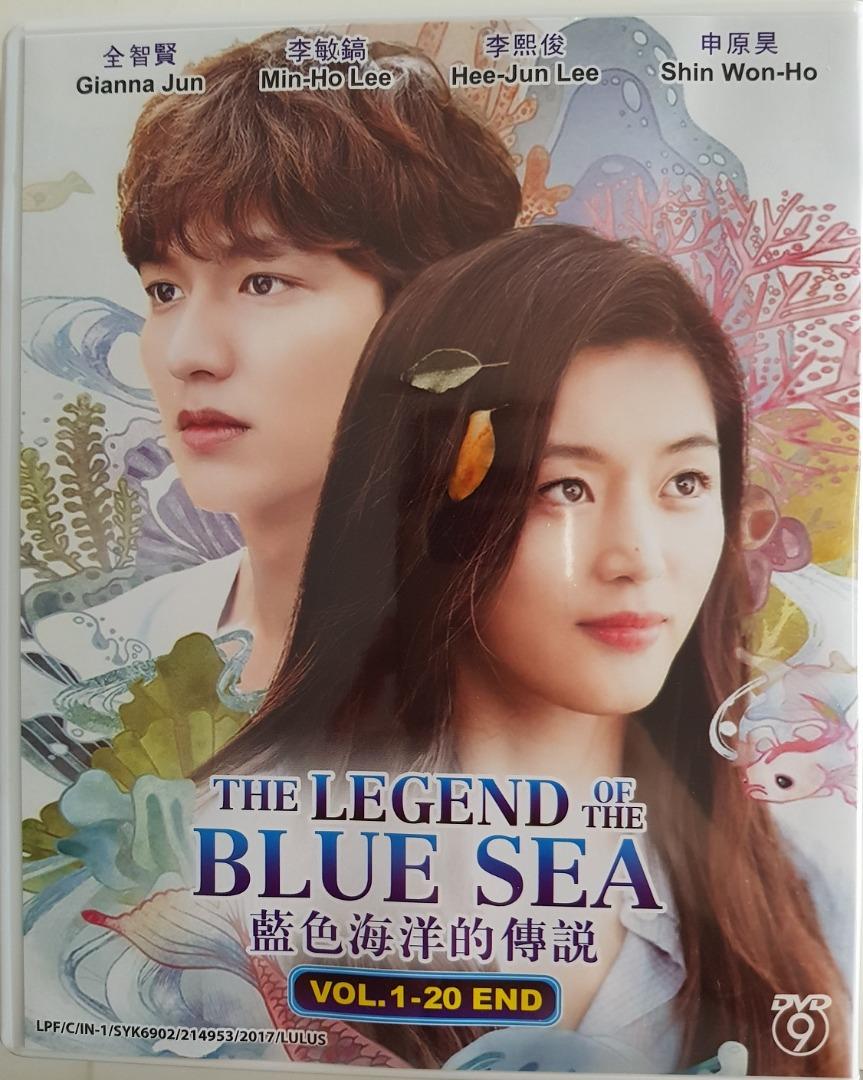 South Korean SBS Drama DVD Box Set: The Legend of the Blue Sea (푸른 바다의 전설) 3-Disc DVD Set ...