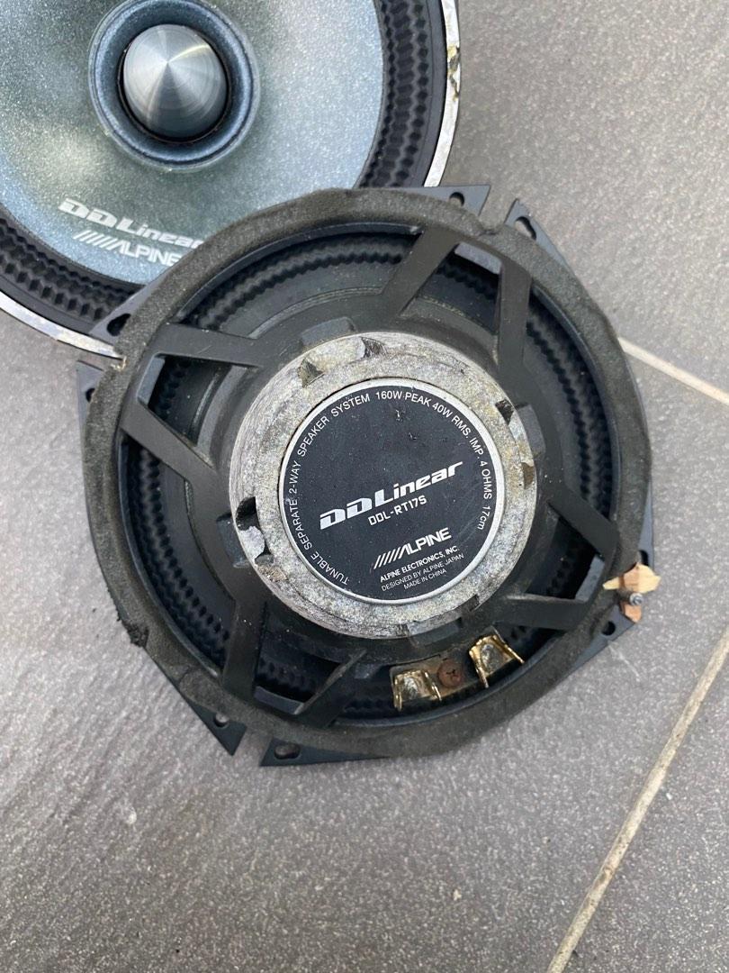 Speaker Pintu Alpine DDLinear DDL-RT17S 2 Way, Auto Accessories on ...