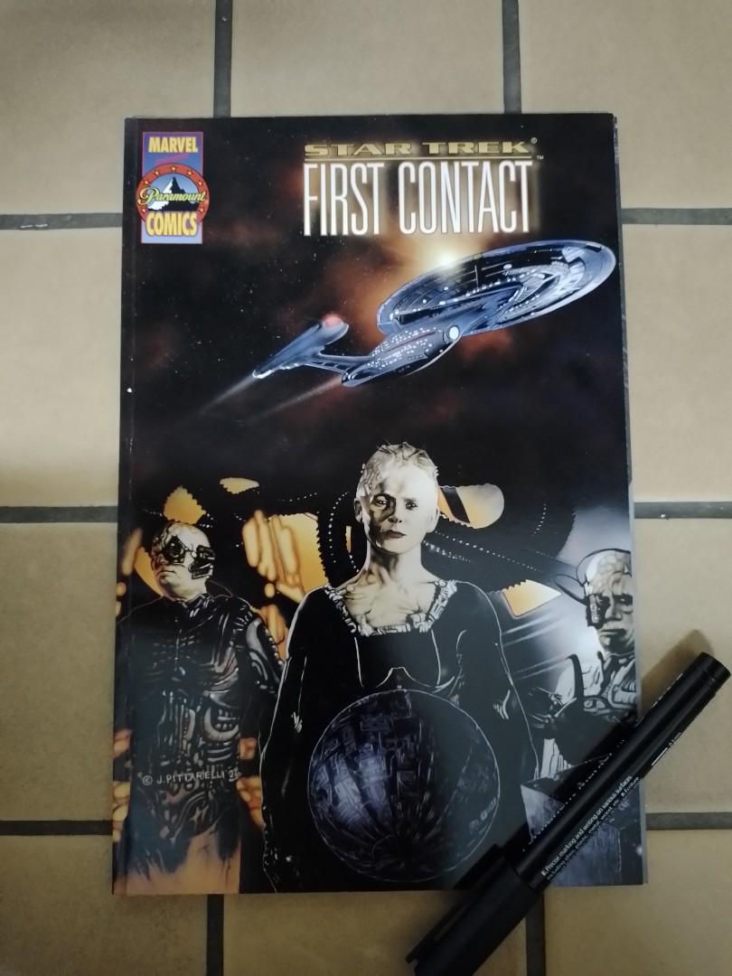Star Trek: First Contact #1 ( Jeff Pittarelli - Cover Art ) Marvel ...