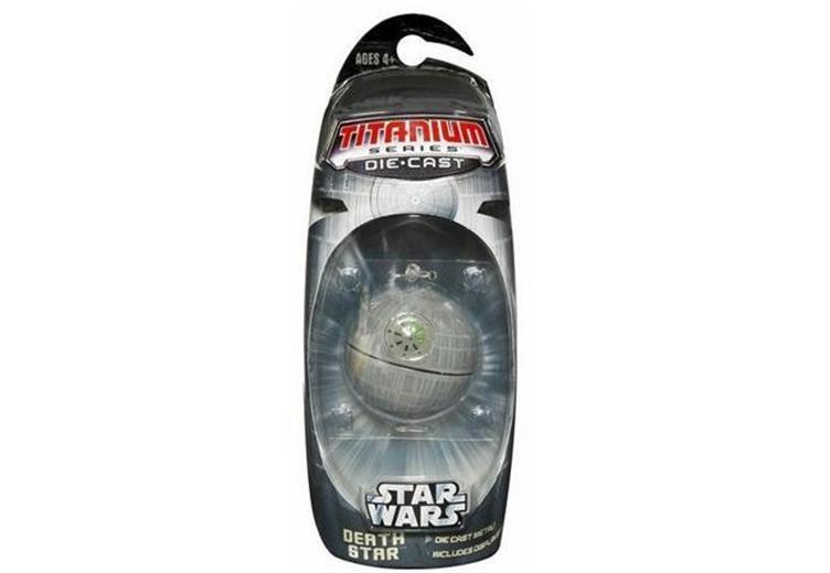 Star Wars Titanium Series Death Star, Naboo Fighter, Star Destroyer ...