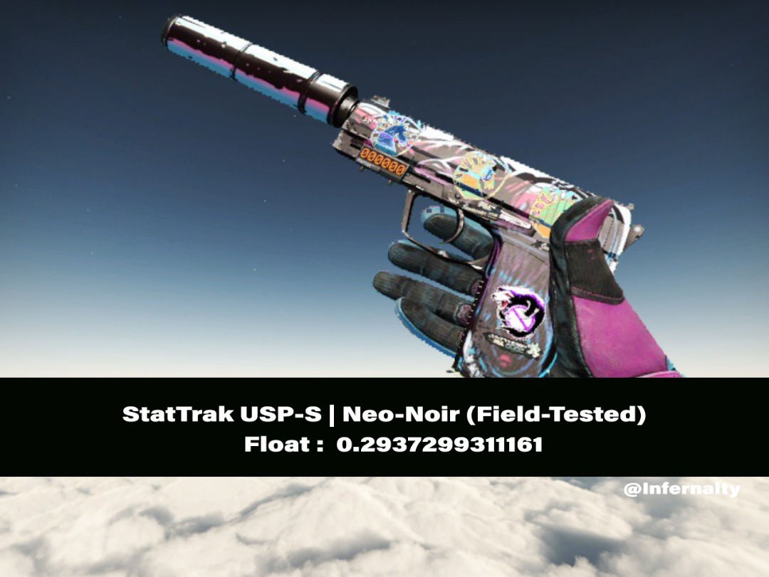 StatTrak USP-S Neo Noir FT CSGO SKINS KNIVES, Video Gaming, Gaming Accessories, In-Game Products ...