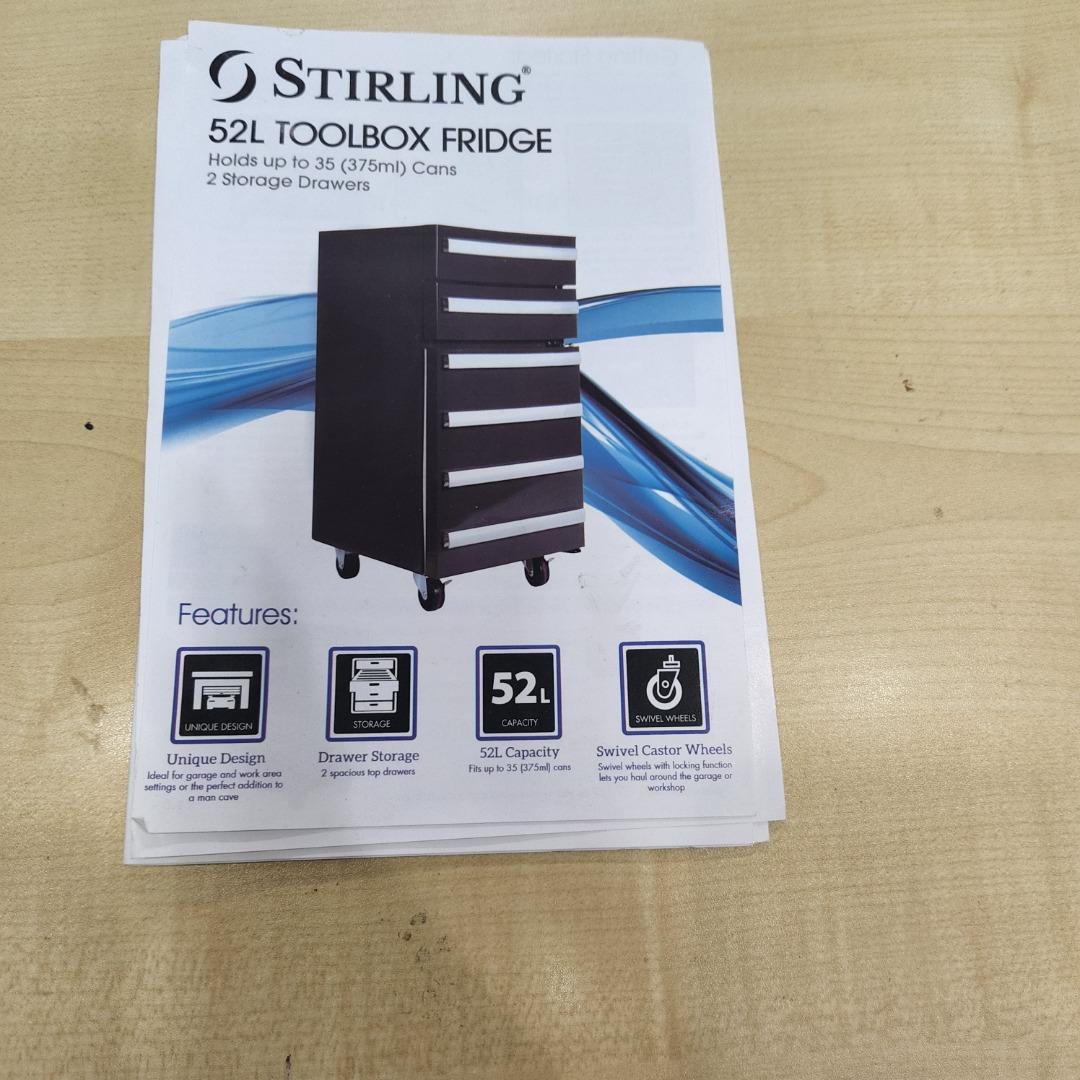 Stirling Toolbox fridge, Furniture & Home Living, Bathroom & Kitchen ...