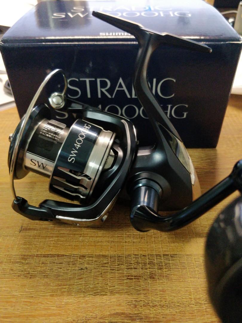 Stradic SW 4000HG / Shimano fishing reel / spinning, Sports Equipment ...