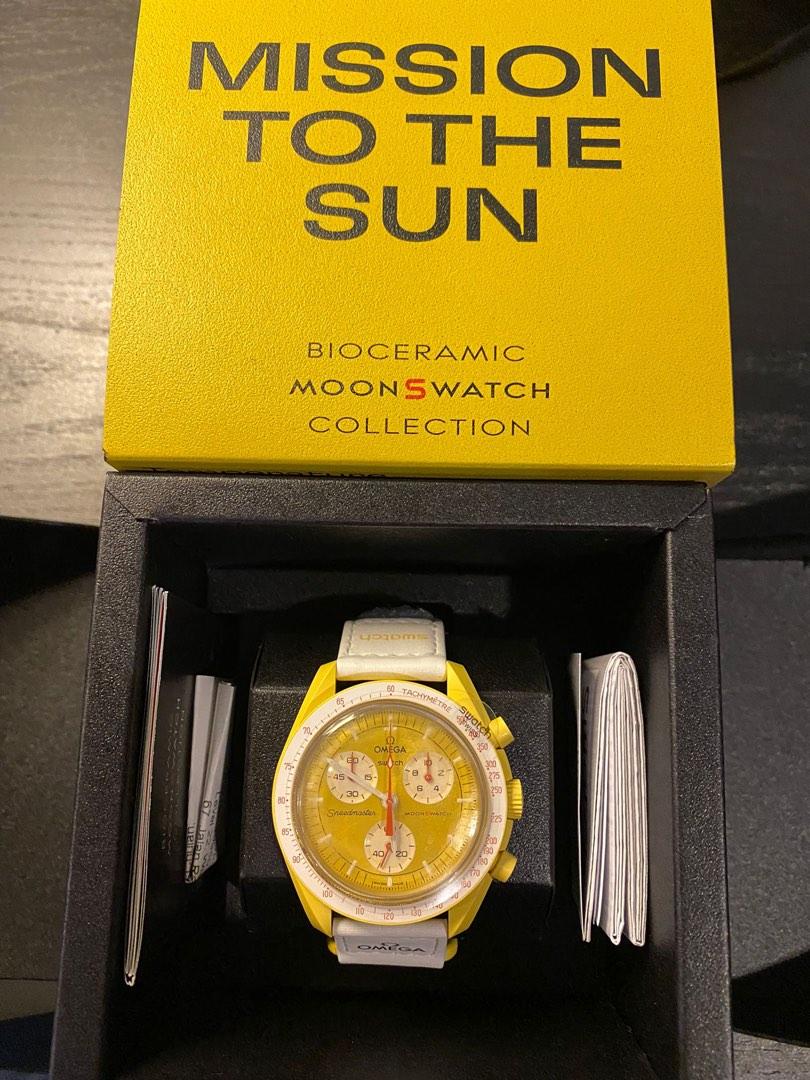 Swatch x Omega (Sun), Men's Fashion, Watches & Accessories, Watches on ...