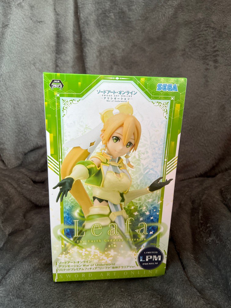Sword Art Online War Of Underwar Leafa Goddess Figure, Hobbies & Toys ...