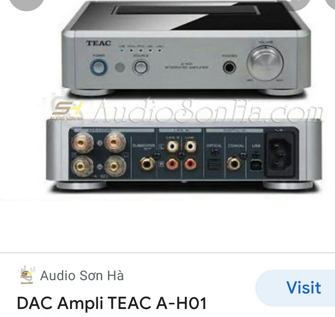 TEAC UD-AH01 DAC AMPLIFIER, Audio, Soundbars, Speakers & Amplifiers on ...