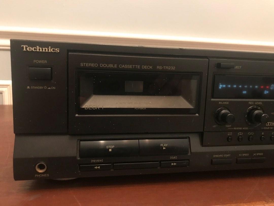 Technics RS-TR232 Cassette Kaset deck, Audio, Other Audio Equipment on ...