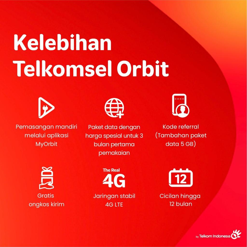 [ HARGA PROMO ] TELKOMSEL ORBIT STAR LITE MODEM WIFI 4G HIgh SPEED I ...