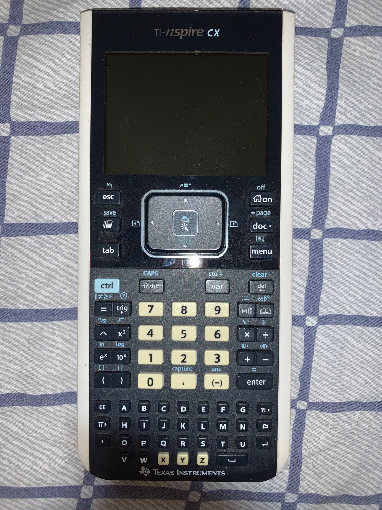Texas Instruments TI-nspire CX calculator, 電腦＆科技, 商務用科技產品 - Carousell