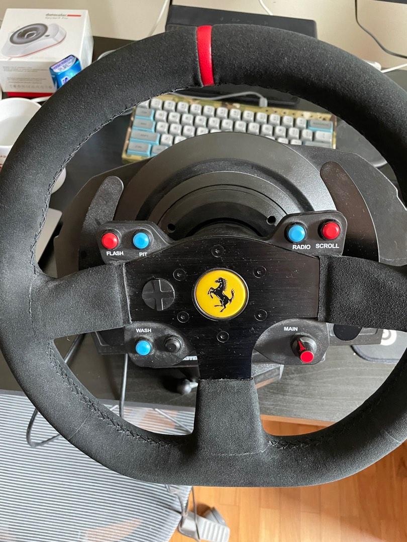 Thrustmaster T300 Ferrari Integral RW Alcantara Edition, Video Gaming ...