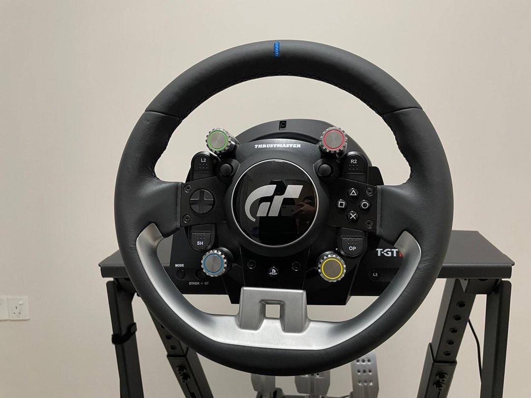 Thrustmaster T-GT II Sim Racing full setup, Video Gaming, Gaming ...