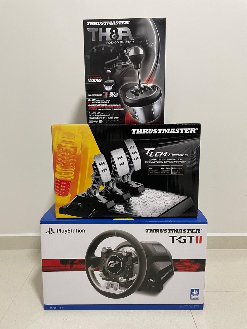 Thrustmaster T-GT II Sim Racing full setup, Video Gaming, Gaming ...