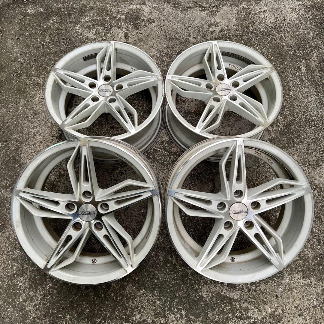 tokura 17 inch sports rim honda stream, Auto Accessories on Carousell