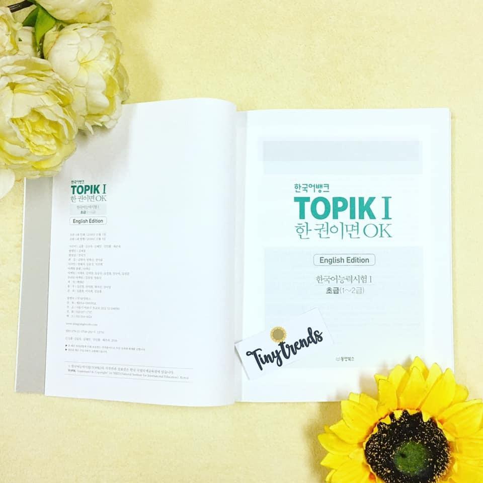 TOPIK I Korean Bank TOPIK 1 is OK: Test of Proficiency in Korean ...