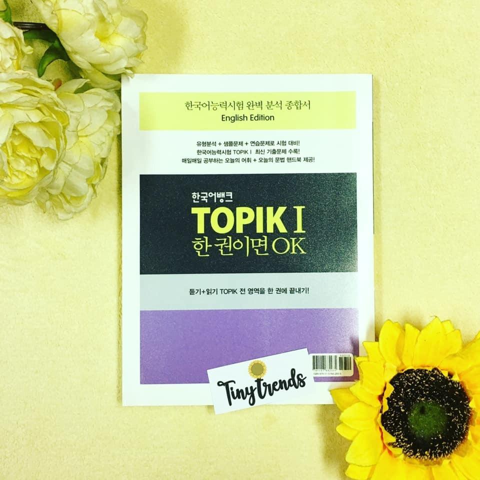TOPIK I Korean Bank TOPIK 1 is OK: Test of Proficiency in Korean ...