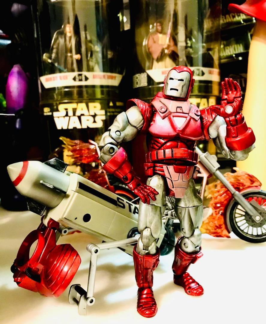 TOYBIZ 6" MARVEL LEGENDS SERIES 7 - SILVER CENTURION IRON MAN ( STARK ...