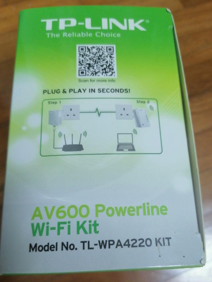 Tp Link Av Powerline Wifi Kit Computers Tech Parts Accessories Networking On Carousell