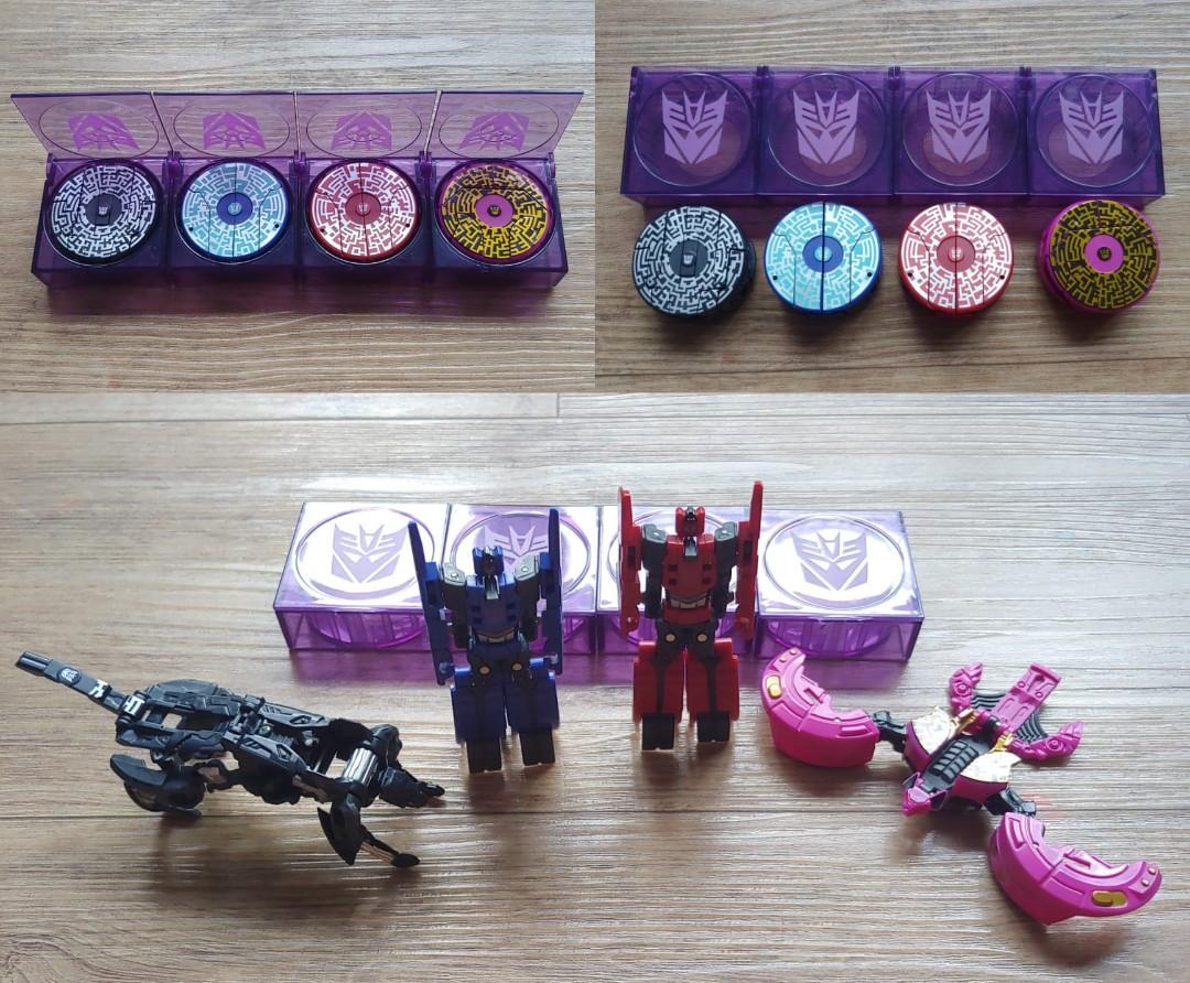 Transformers Generations Fall of Cybertron Minions Data Disc Cassette ...