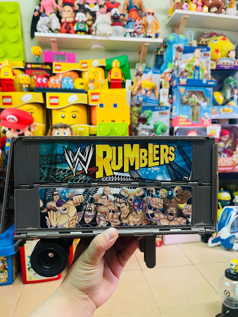 Truck wrestling ring rumblers wwe, Hobbies & Toys, Toys & Games on ...