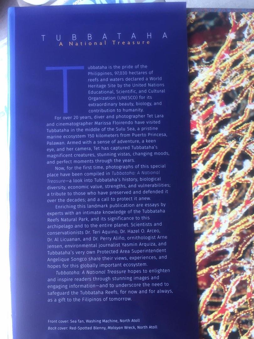 Tubbataha A National Treasure by Maria Teresa Lara, Hobbies & Toys ...