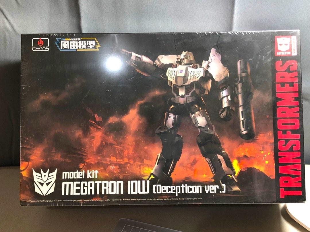 [UNBUILT] IDW Megatron Model Kit. Transformers Flame Toys Furai Model ...
