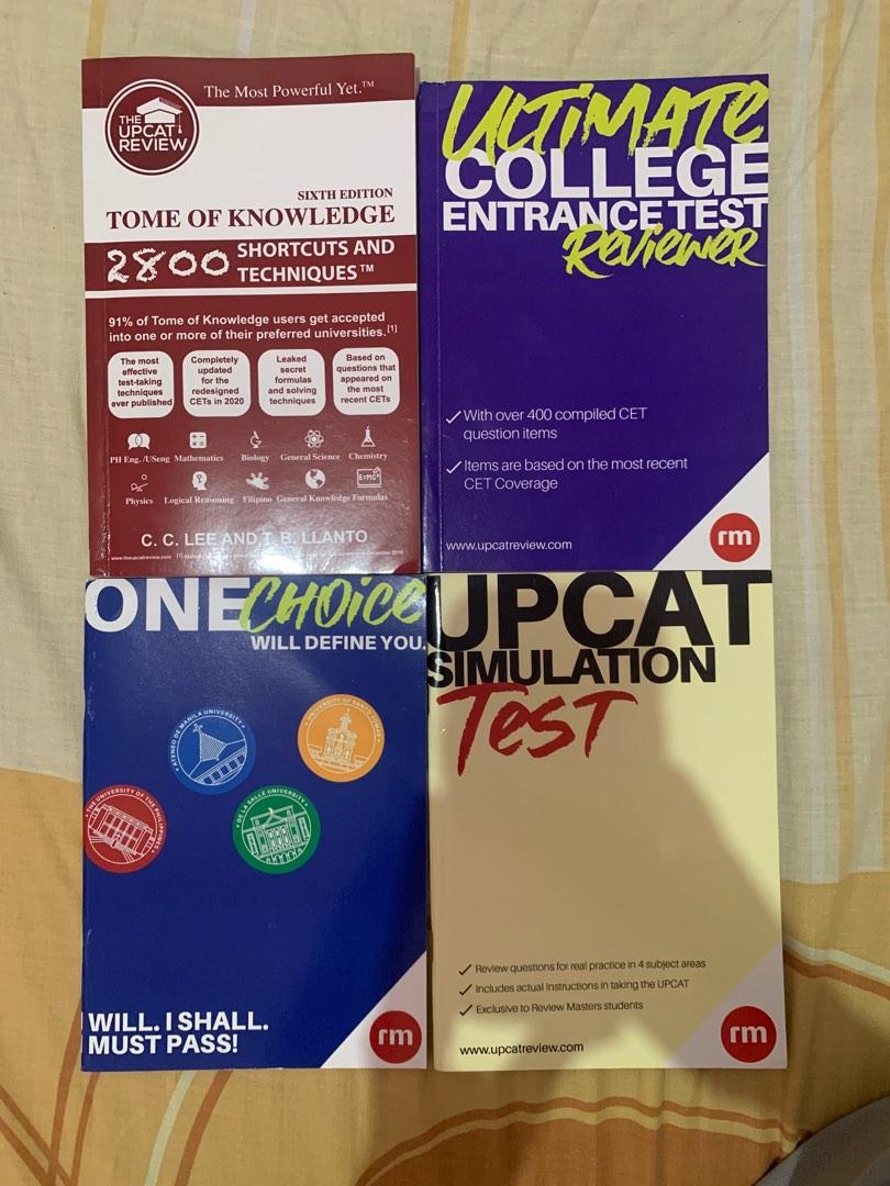 UPCAT/DCAT/ACET/USTET College Entrance Exam Reviewer (CETs), Hobbies ... UPCAT/DCAT/ACET/USTET College Entrance Exam Reviewer (CETs), Hobbies ...
