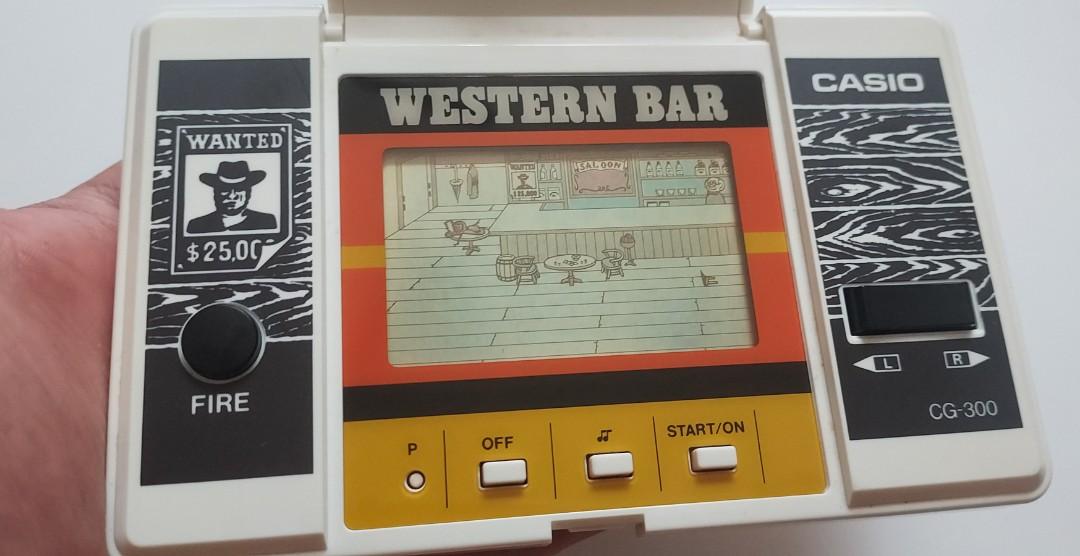 VINTAGE 80's CASIO WESTERN BAR | ELECTRONIC GAME, Hobbies & Toys ...