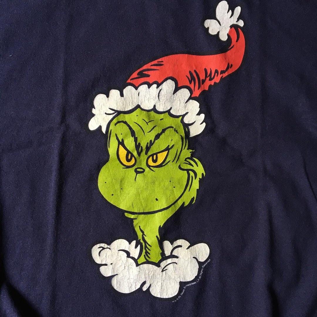 Vintage Dr. Seuss The Grinch Tee, Men's Fashion, Tops & Sets, Tshirts ...