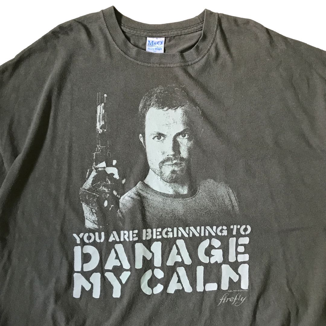 Vintage Firefly Serenity Movie Series Tee Shirt Statement, Men's ...