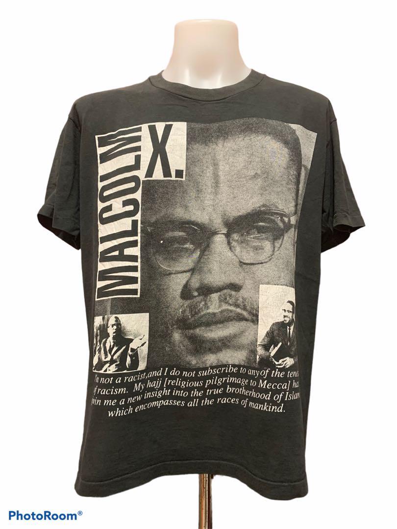Vintage Malcolm X Mens Fashion Tops And Sets Tshirts And Polo Shirts On Carousell