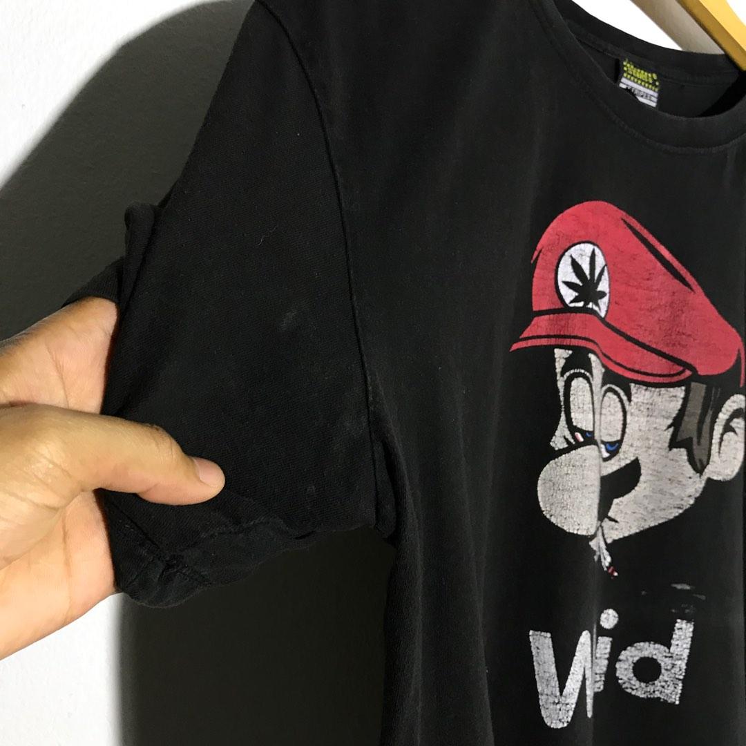 Vintage mario weed parody, Men's Fashion, Tops & Sets, Tshirts & Polo ...