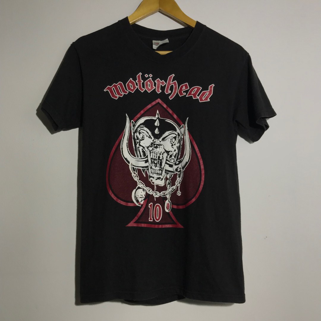 Vintage Y2K motorhead band anniversary tee, Men's Fashion, Tops & Sets ...