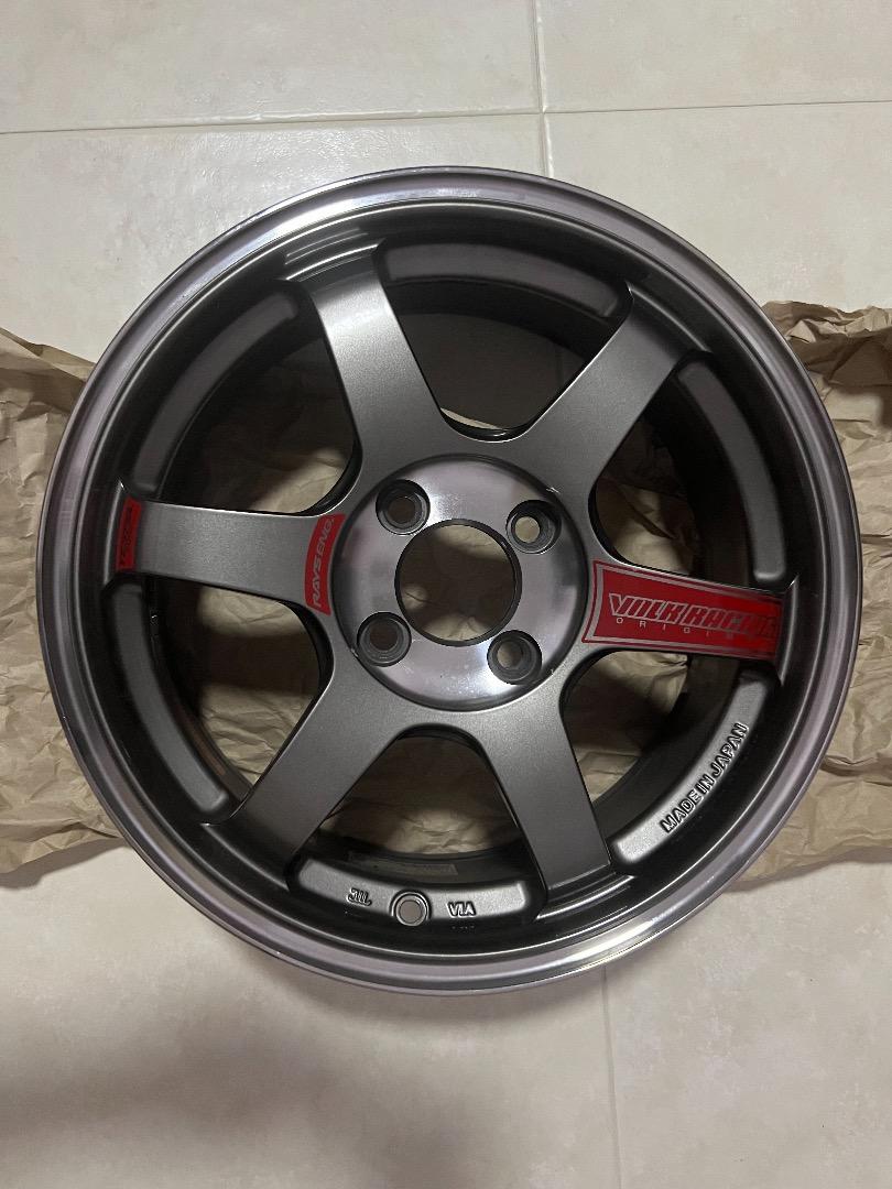 VOLK RACING TE37 SONIC SL, Auto Accessories on Carousell