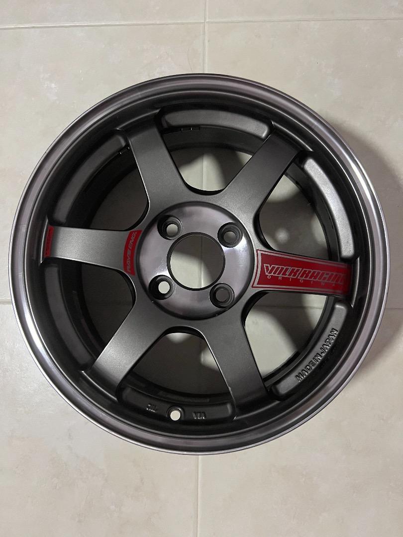 VOLK RACING TE37 SONIC SL, Auto Accessories on Carousell